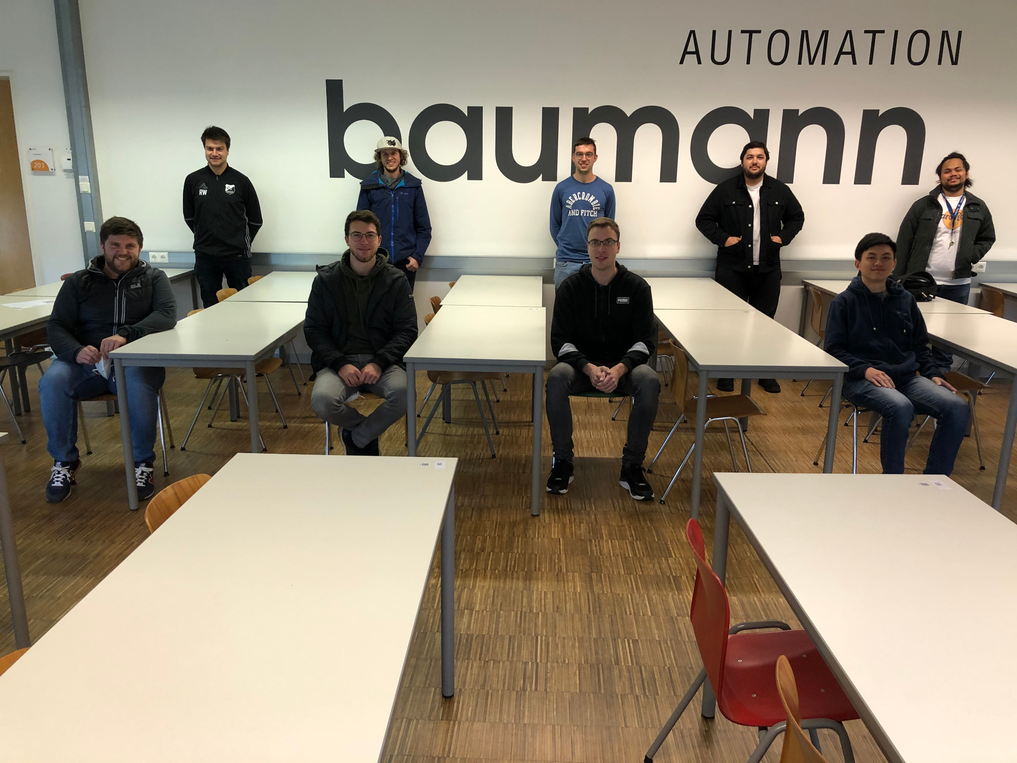 Baumann Automation -Meldung: Studenten-Exkursion bei Baumann Automation