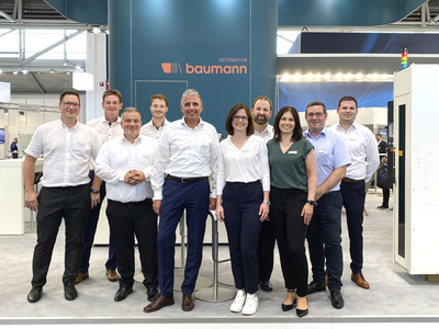 Baumann Automation -Meldung: Automatica 2023